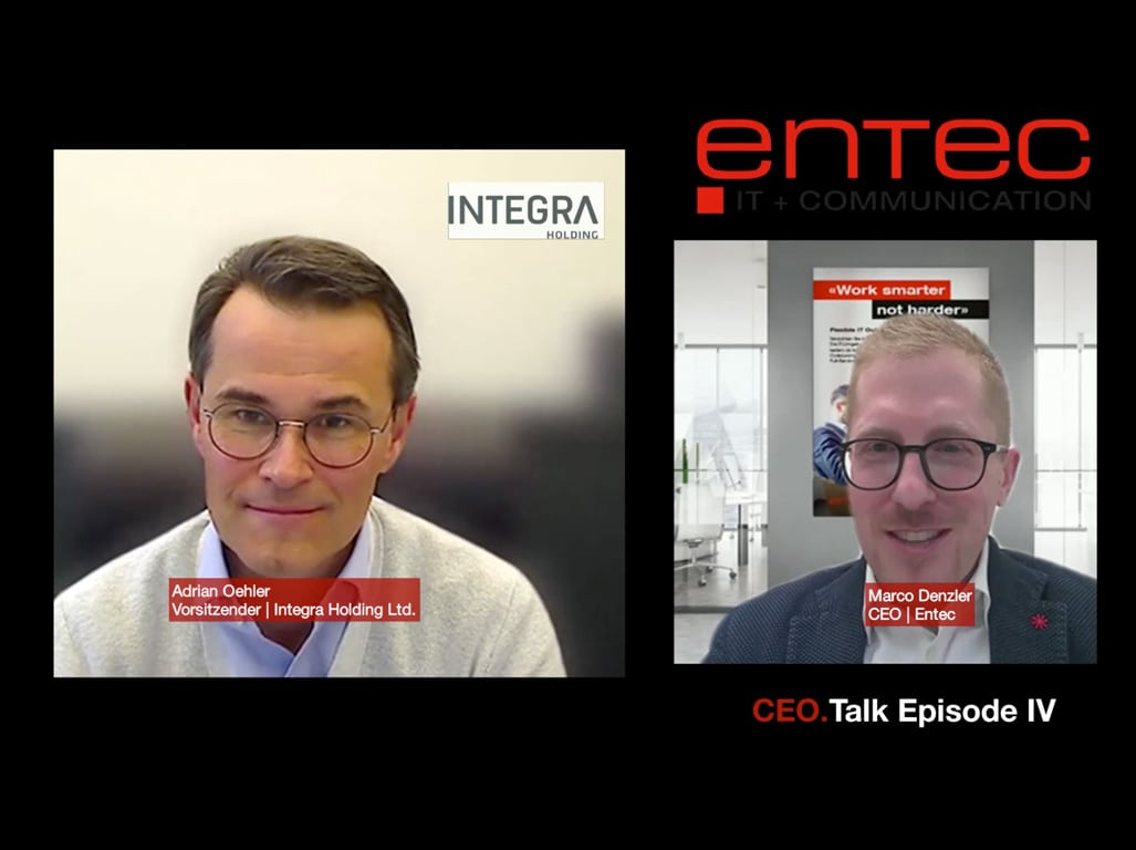 VLOG #4: CEO.Talk mit Adrian Oehler (Integra Holding)