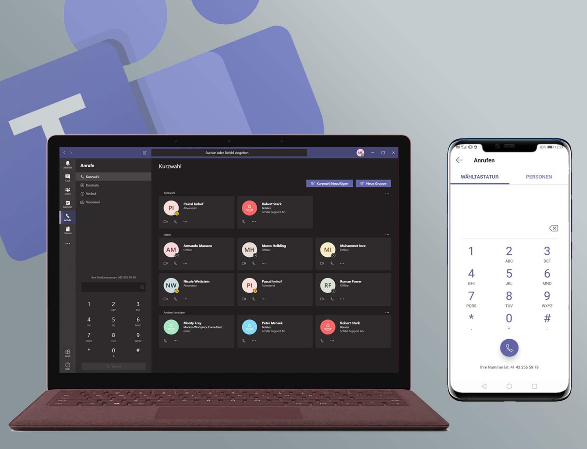 Microsoft Teams Telefonie: kombinieren Sie Festnetz mit Teams